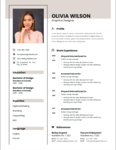 Free Professional Resume Template I TempaHive